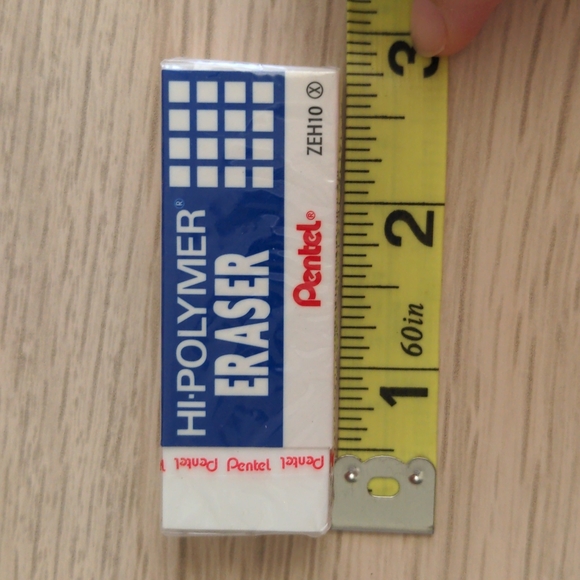 Pentel | Office | Pentel Hipolymer Eraser 5 Individually Packed Erasers ...